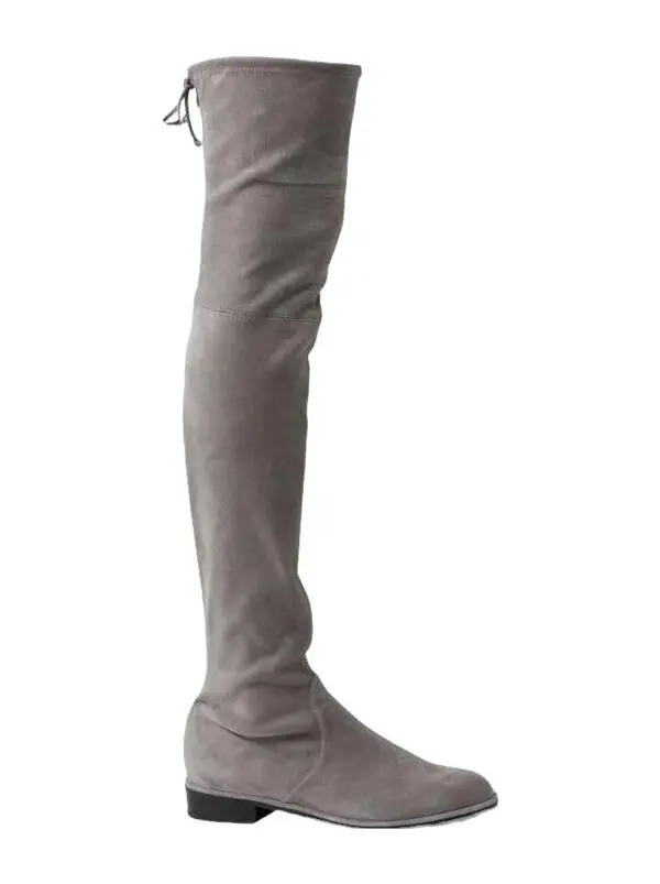 STUART WEITZMAN Lowland Round-head Over-the-knee Boots - Gray