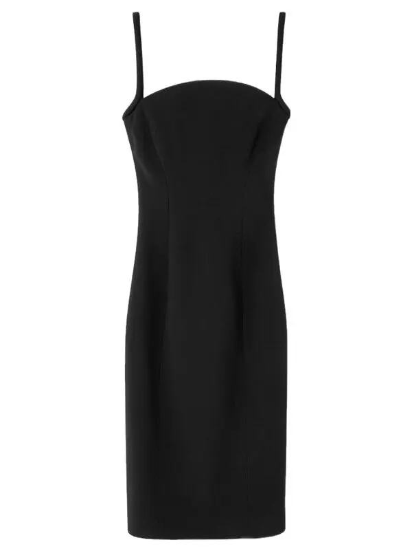 Versace Sleeveless Zipped Dress - Black