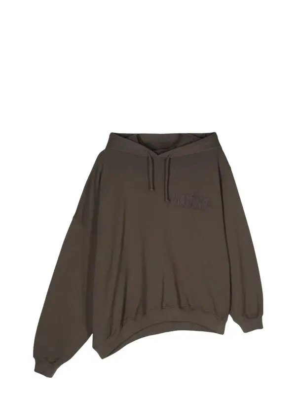 MAGLIANO Twisted Drawstring Hoodie - Brown