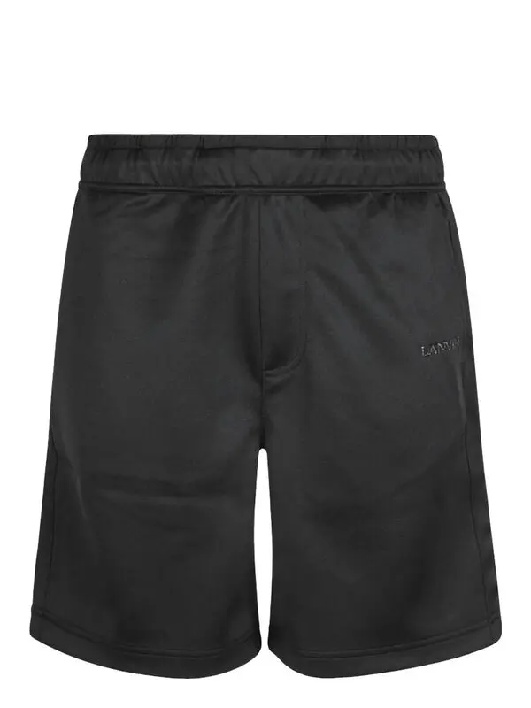 LANVIN Logo Shorts - Black