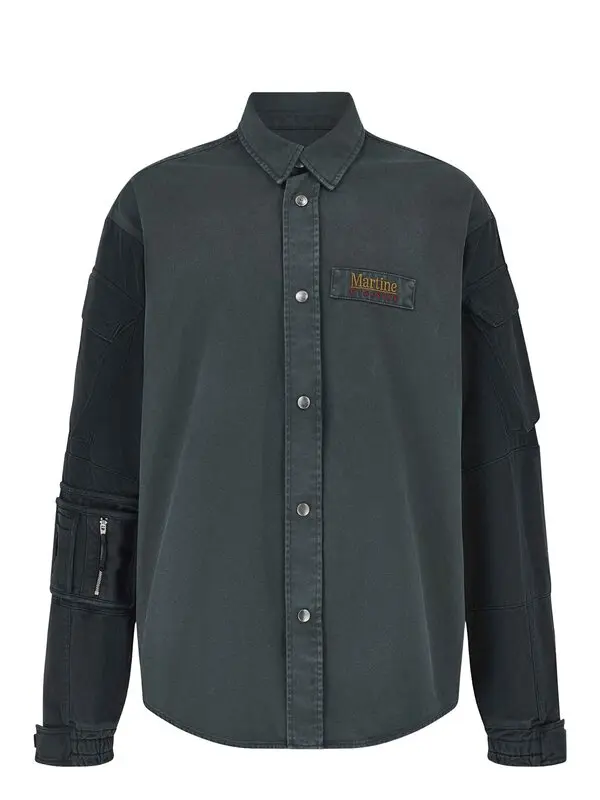 Martine Rose Long Sleeve Shirt - Black
