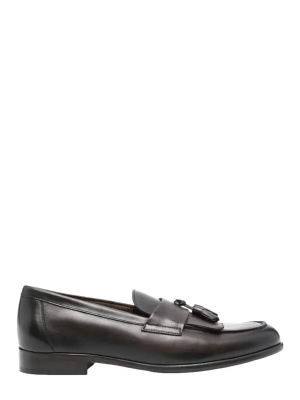 DOUCAL'S Tassel Loafers - Black