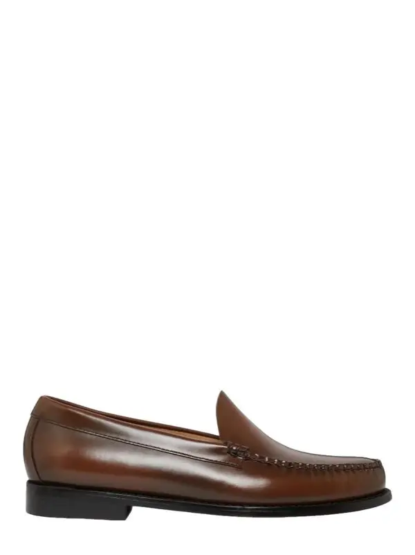 G.H. BASS  CO G.h. Bass Co. Weejuns Leather Loafers - Medium Brown