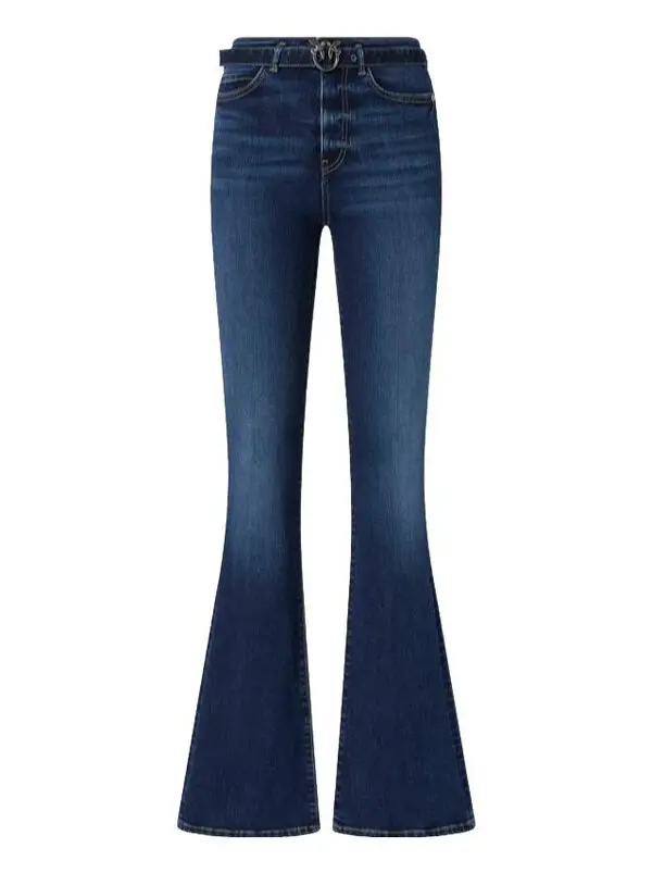 Pinko Flared Power Stretch Jeans - Blue
