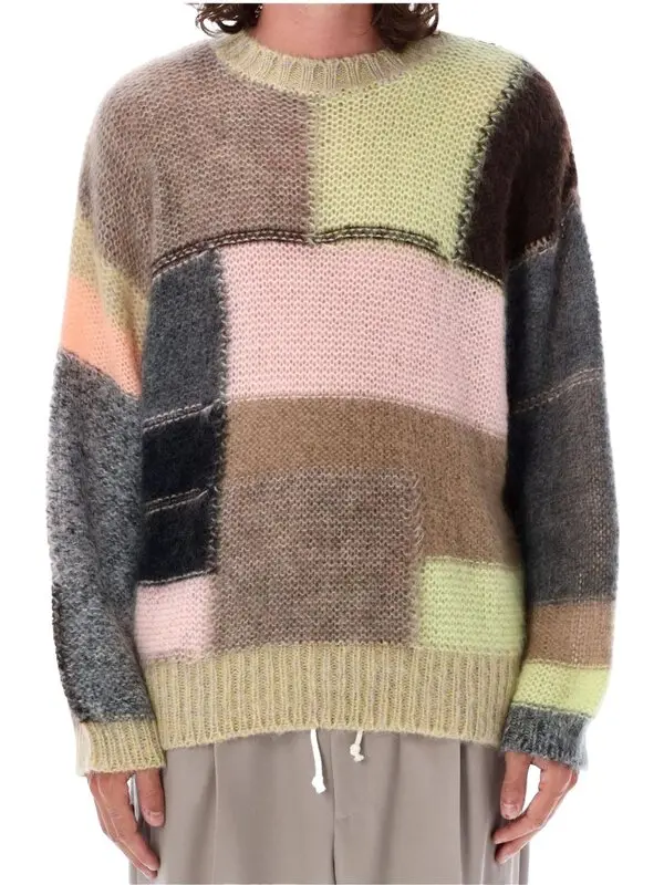 MAGLIANO Crewneck Knitted Sweater - Multicolor