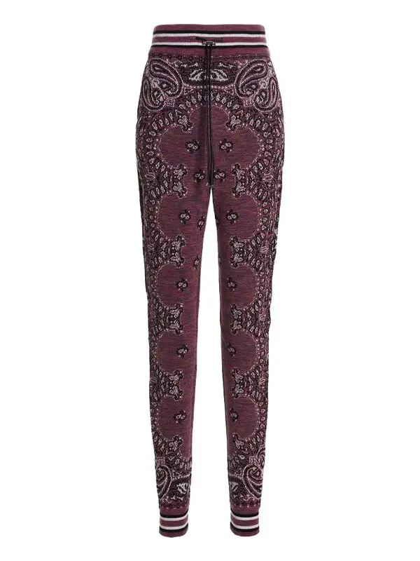 Amiri Logo Sweatpants - Red