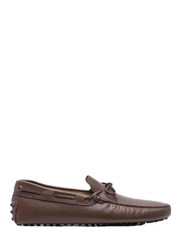 TOD'S Gommino Slip-on Driving Loafers - Brown