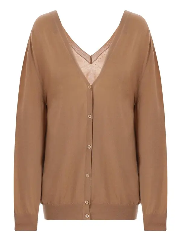 Prada Cashmere Cardigan - Camel