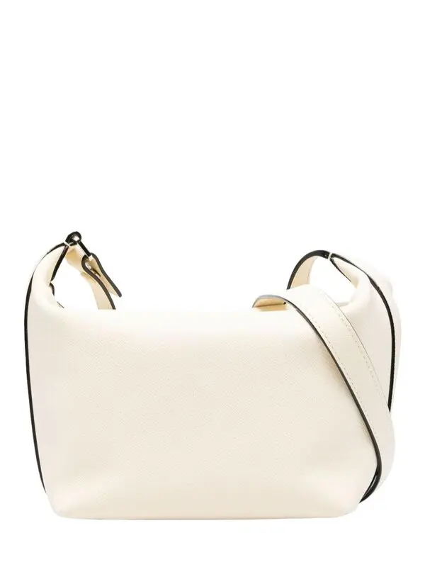 VALEXTRA Zipper Shoulder Bag - White