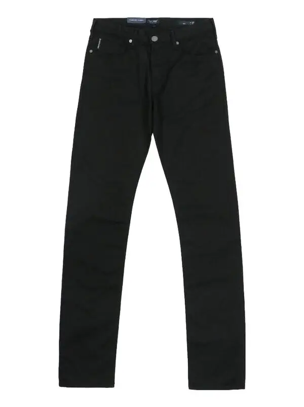 Emporio Armani Belt-loop Slim Fit Jeans - Black