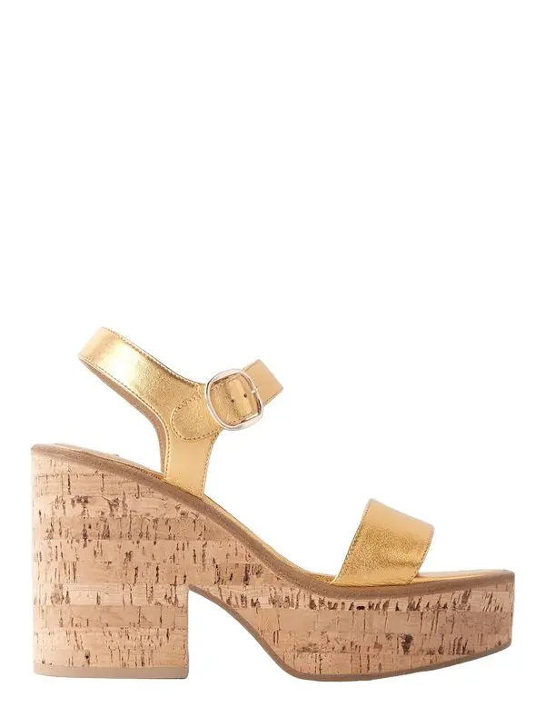 Gabriela Hearst Sardis High-heeled Sandals - Gold