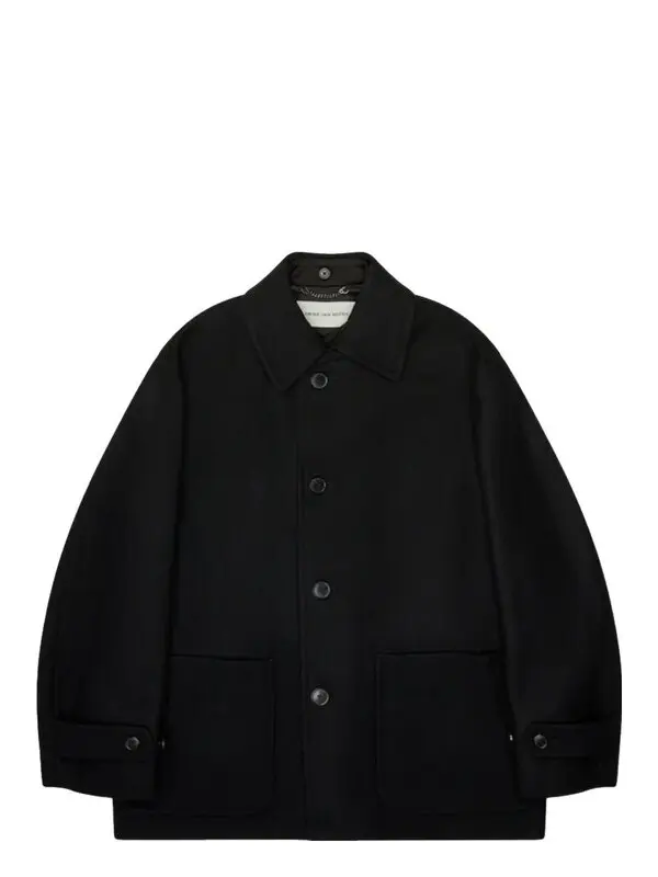 Dries Van Noten Long Sleeve Coat - Black
