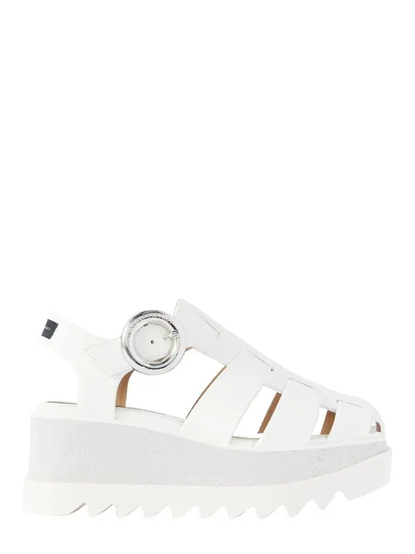 Stella McCartney Elyse Platform Sandals - Ivory