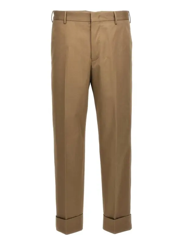 PT TORINO Tailored Trousers - Brown