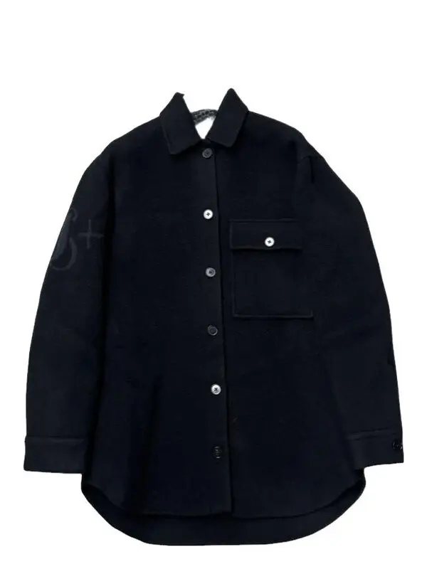 JIL SANDER Long Sleeve Jacket - Black