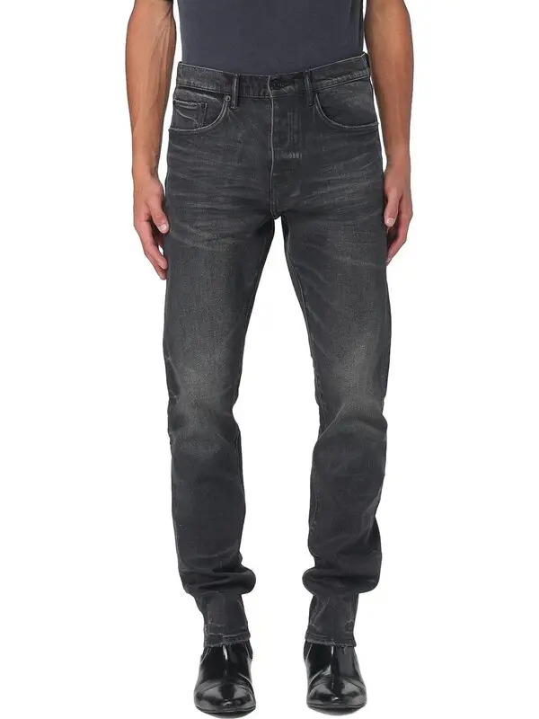 PURPLE BRAND Coated Denim Jeans - Black