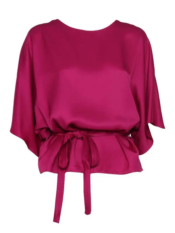P.a.r.o.s.h Logo Blouse - Red
