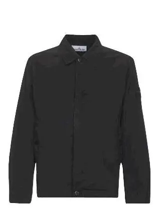 Stone Island Light Compact Touch Poly-tc Jacket - Black