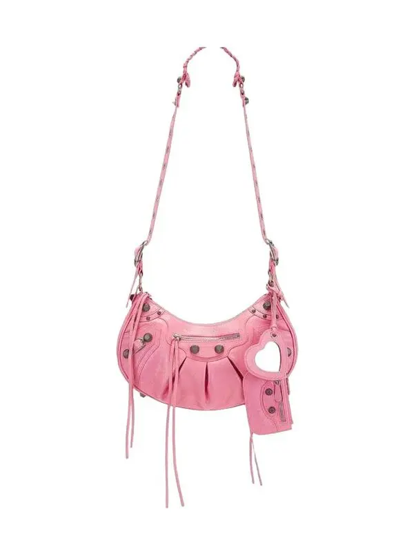 Balenciaga Le Caracole Xs Shoulder Bag - Pink