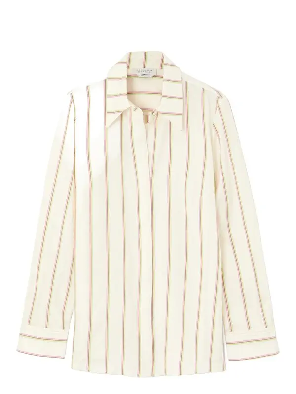 Gabriela Hearst Long Sleeve Shirt - Ivory