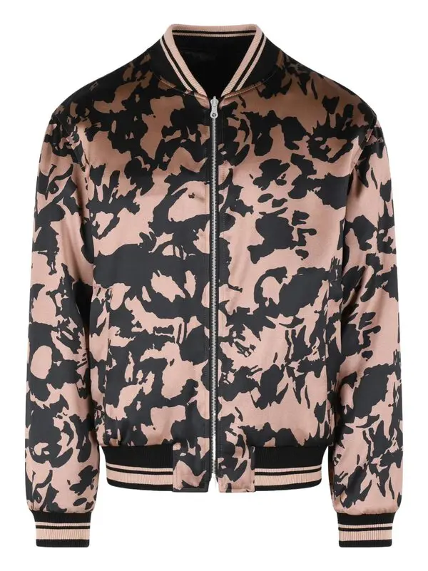Dries Van Noten Volker Reversible Bomber Jacket - Black