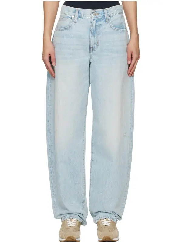SLVRLAKE Mid-rise Ella Denim Trousers - Multicolor