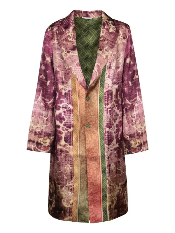 PIERRE-LOUIS MASCIA Patchwork Coat - Multicolor