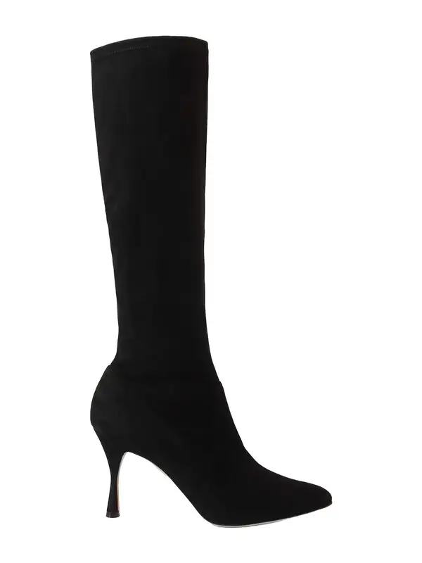 Manolo Blahnik Pamfilo 90 Thigh-high Boots - Black