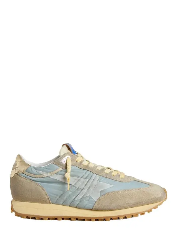 GOLDEN GOOSE Marathon Sneakers - Light Blue