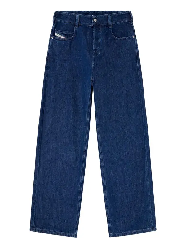 DIESEL® 1997 D-enim Relaxed Wide-leg Jeans - Dark Blue