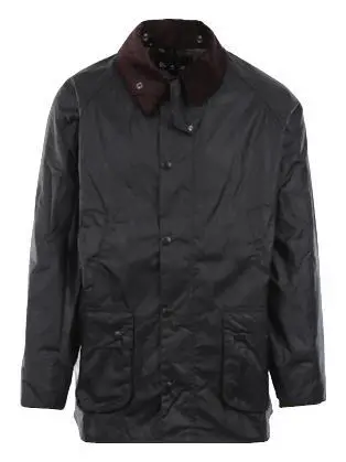 Barbour Bedale Waxed Jacket - Black