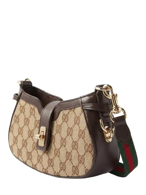 Gucci Moon Side Mini Shoulder Bag - Brown