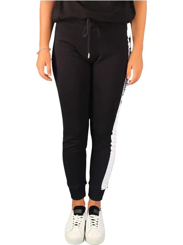 Moschino Printed Jogger Pants - Black