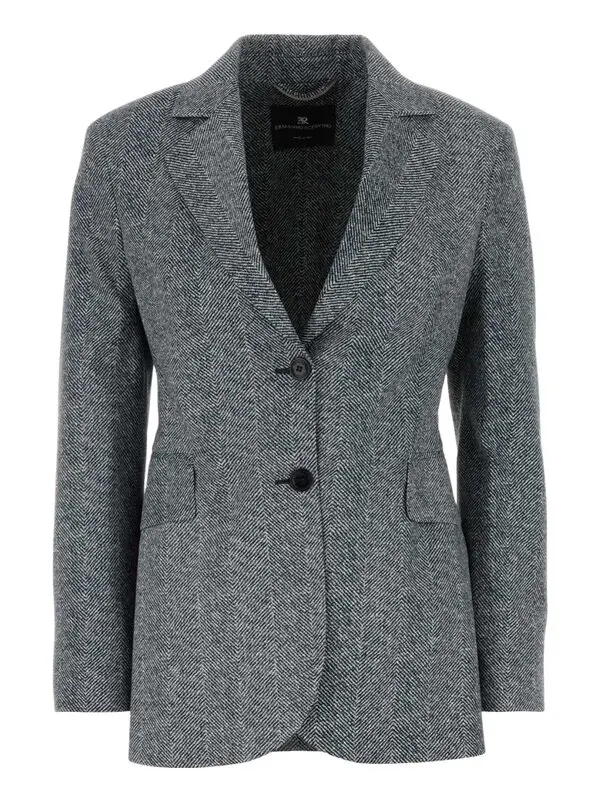 Ermanno Scervino Single-breasted Blazer - Black