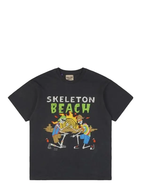 GALLERY DEPT. Skeleton Beach T-shirt - Black