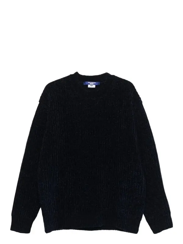 Junya Watanabe Crewneck Knitted Jumper - Black
