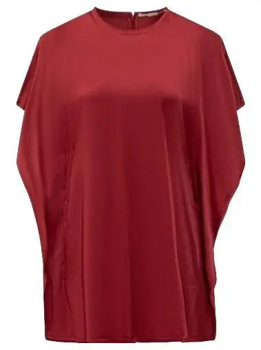 Stella McCartney Draped Mini Jersey Dress - Red