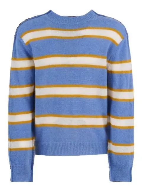 Marni Striped Knit Jumper - Blue, Lavender