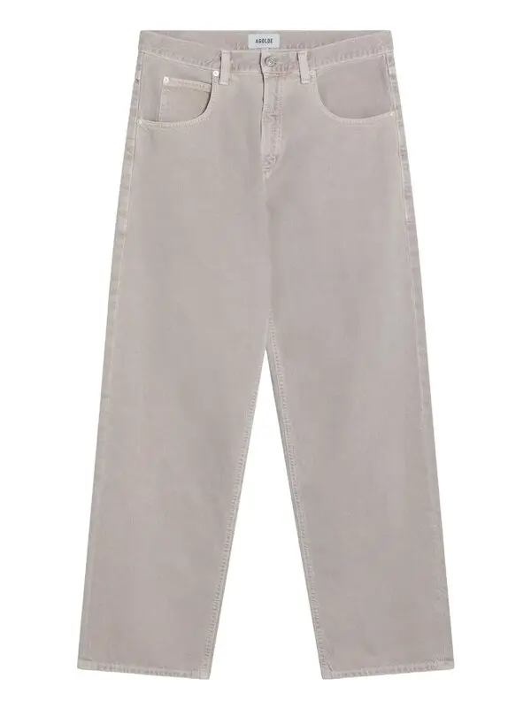 AGOLDE Organic Cotton Straight Jeans - Beige