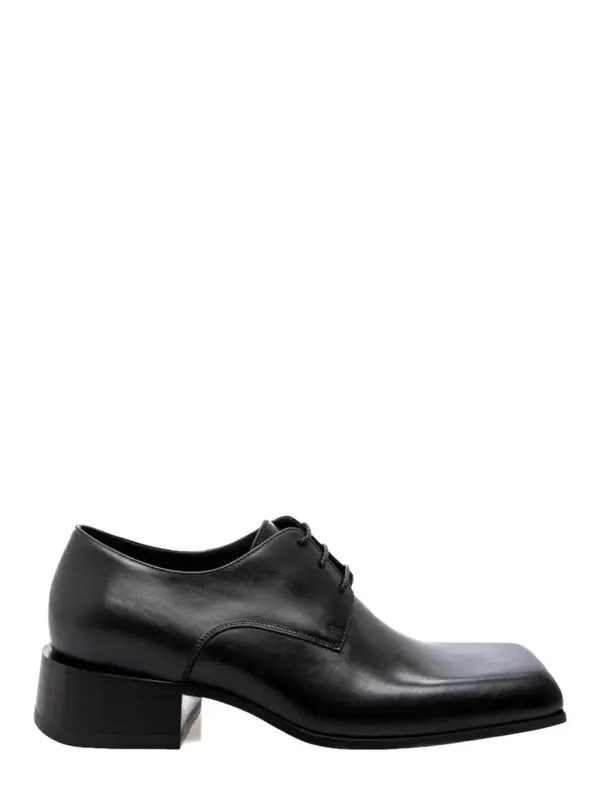 Balenciaga Work Derby Shoes - Black
