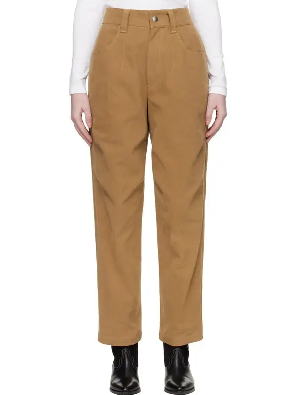 Isabel Marant Étoile Non-stretch Rugged Jeans - Camel