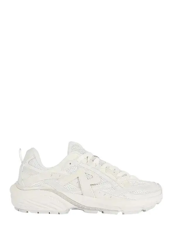 REPRESENT Storm Mesh-panel Sneakers - White