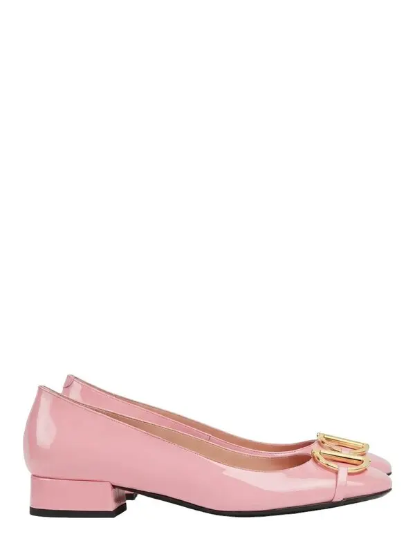 Gucci Ballet Flats With Maxi Half Horsebit - Pink