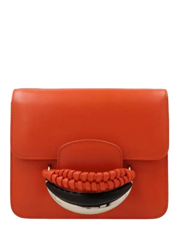 Chloé Leather Crossbody Bag - Red