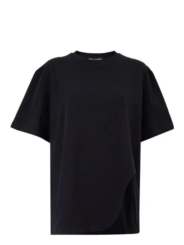 Attico Short-sleeved T-shirt - Black
