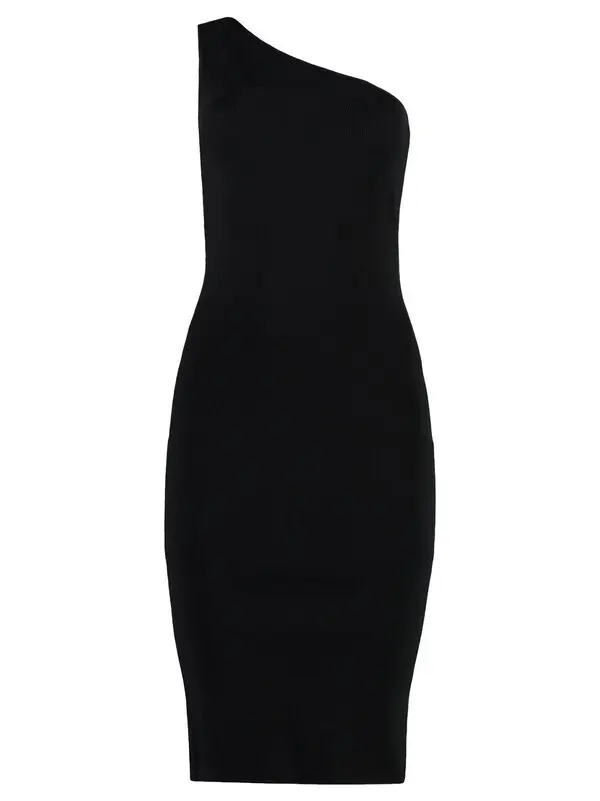 YVES SALOMON One-shoulder Dress - Black