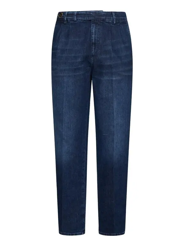 Brunello Cucinelli Straight-leg Jeans - Blue