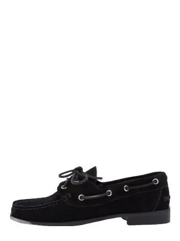 AeydĒ Harris Suede Loafers - Black