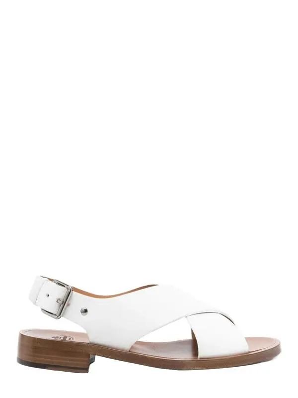 Church's Crossover Strapped Sandals - White