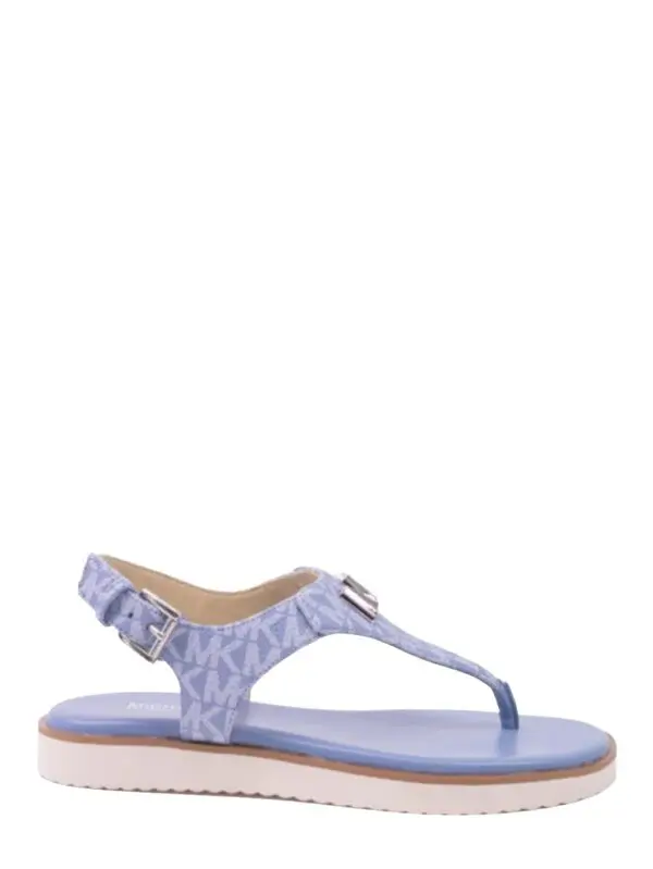 Michael Kors Logo Flat Thong Sandals - Multicolor
